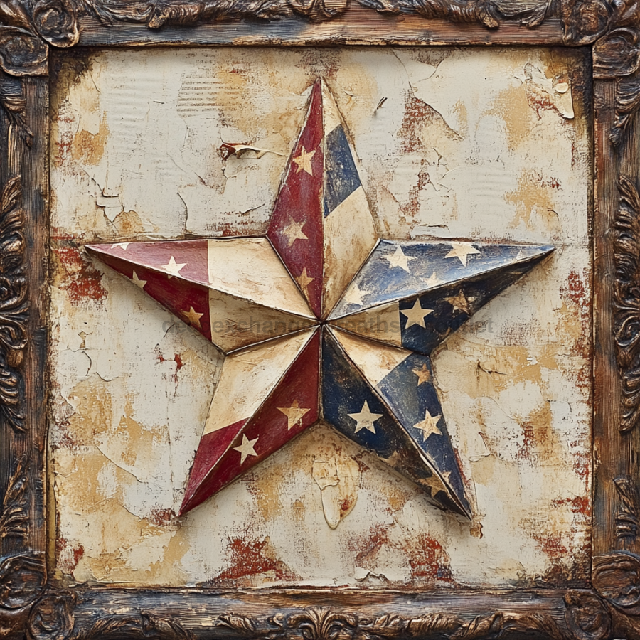 Patriotic Sign, USA Sign, DCO-13564, Sign For Wreath, 10x10" Metal Sig ...